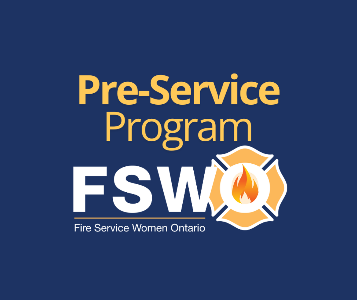 Pre-Service Program Membership – Fire Service Women Ontario